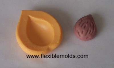 Peach & Pit Soap & Candle Mold | FlexibleMolds.com