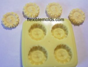 Small Sun Soap & Candle Mold | FlexibleMolds.com