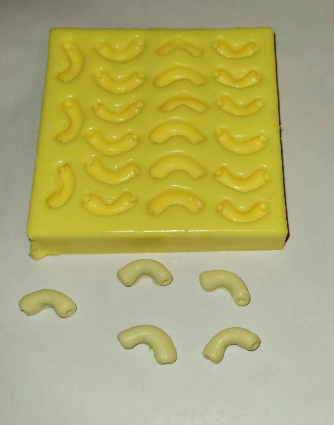 Macaroni Soap & Candle Mold | FlexibleMolds.com